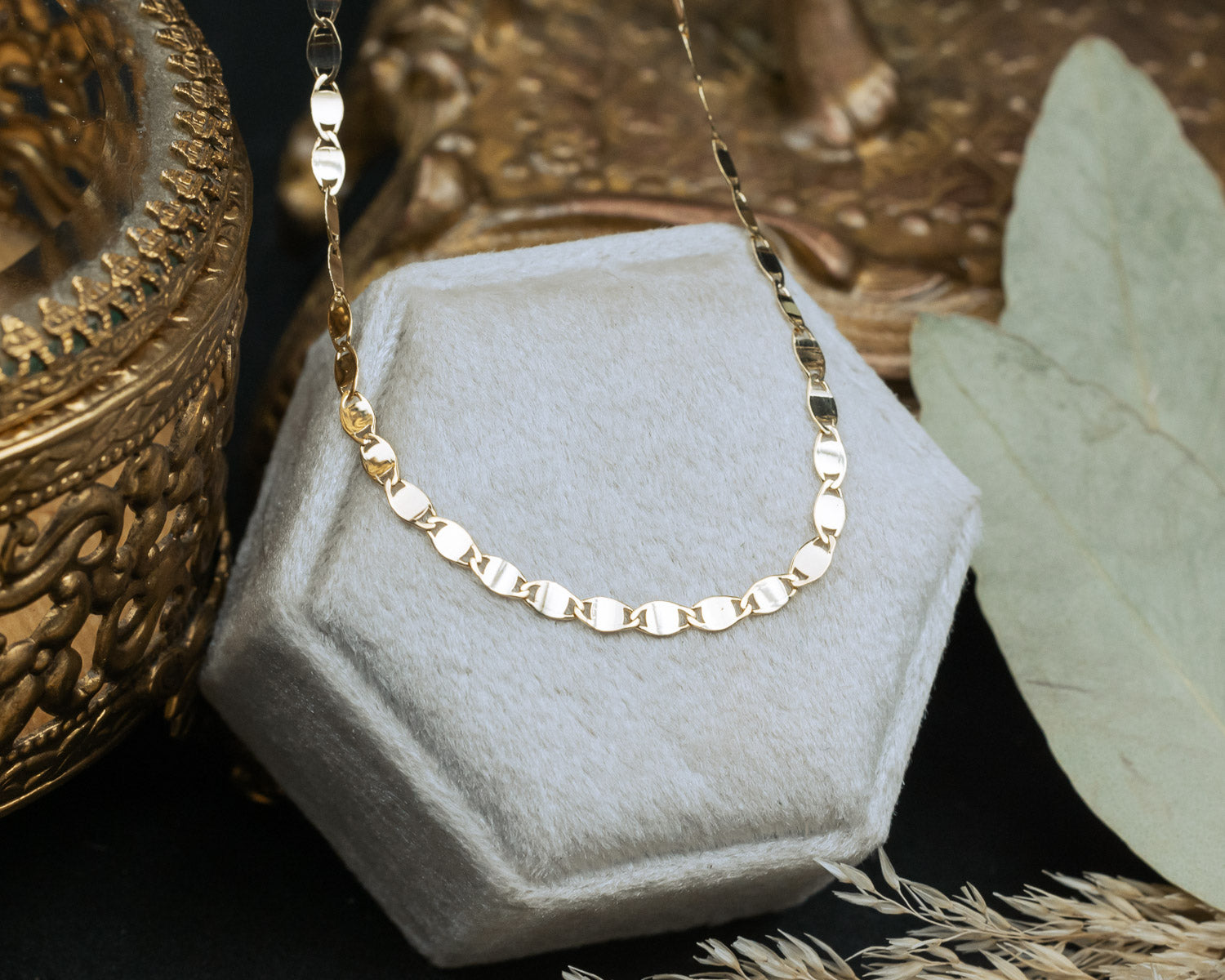 14K Gold Valentino Chain | Staghead Designs