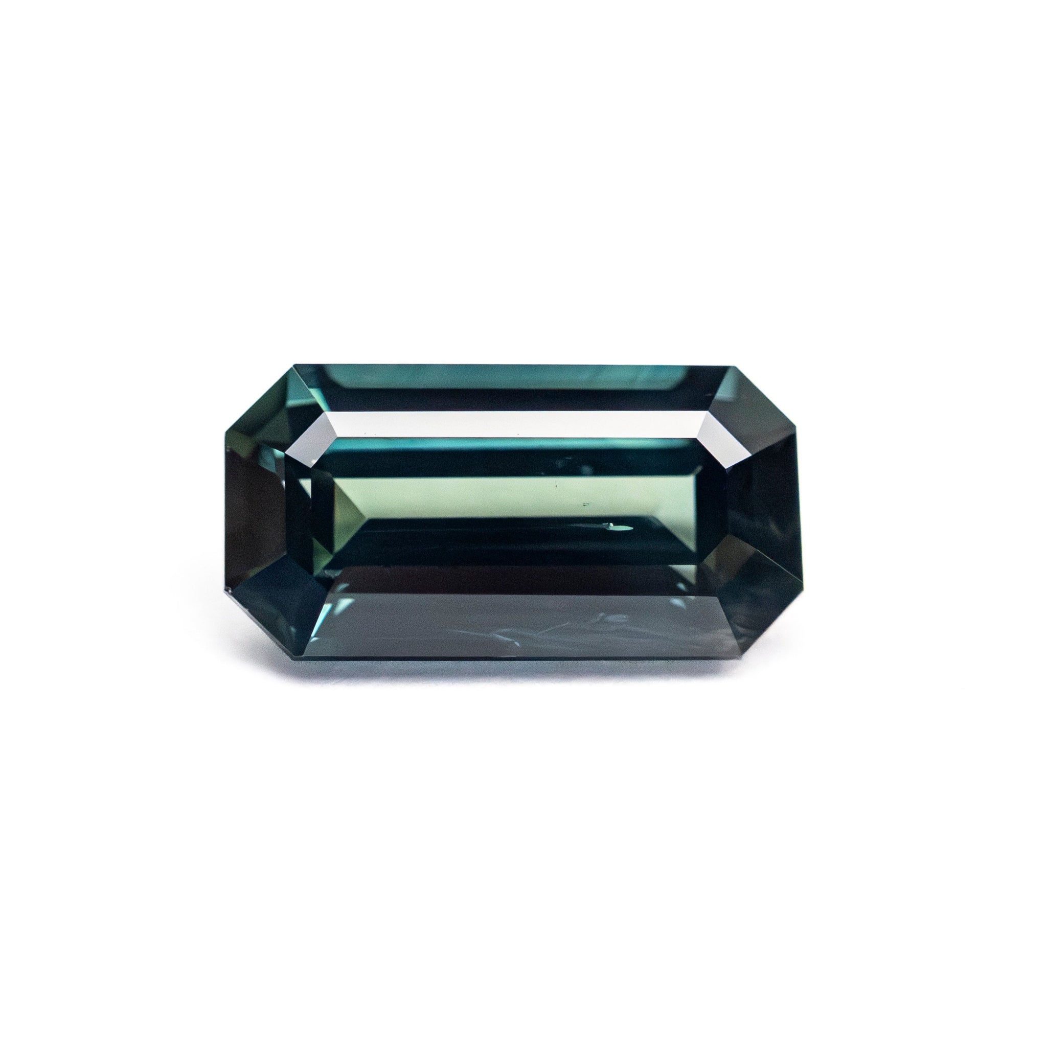 1.56ct 9.24x4.71x3.35mm Cut Corner Rectangle Step Cut Sapphire 27155-0