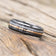 "Tanner" Diamond Dust & 14K Gold Inlay Wedding Band | Staghead Designs
