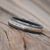 "Tanner" Diamond Dust & 14K Gold Inlay Wedding Band | Staghead Designs