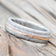 "Tanner" Diamond Dust & 14K Gold Inlay Wedding Band | Staghead Designs