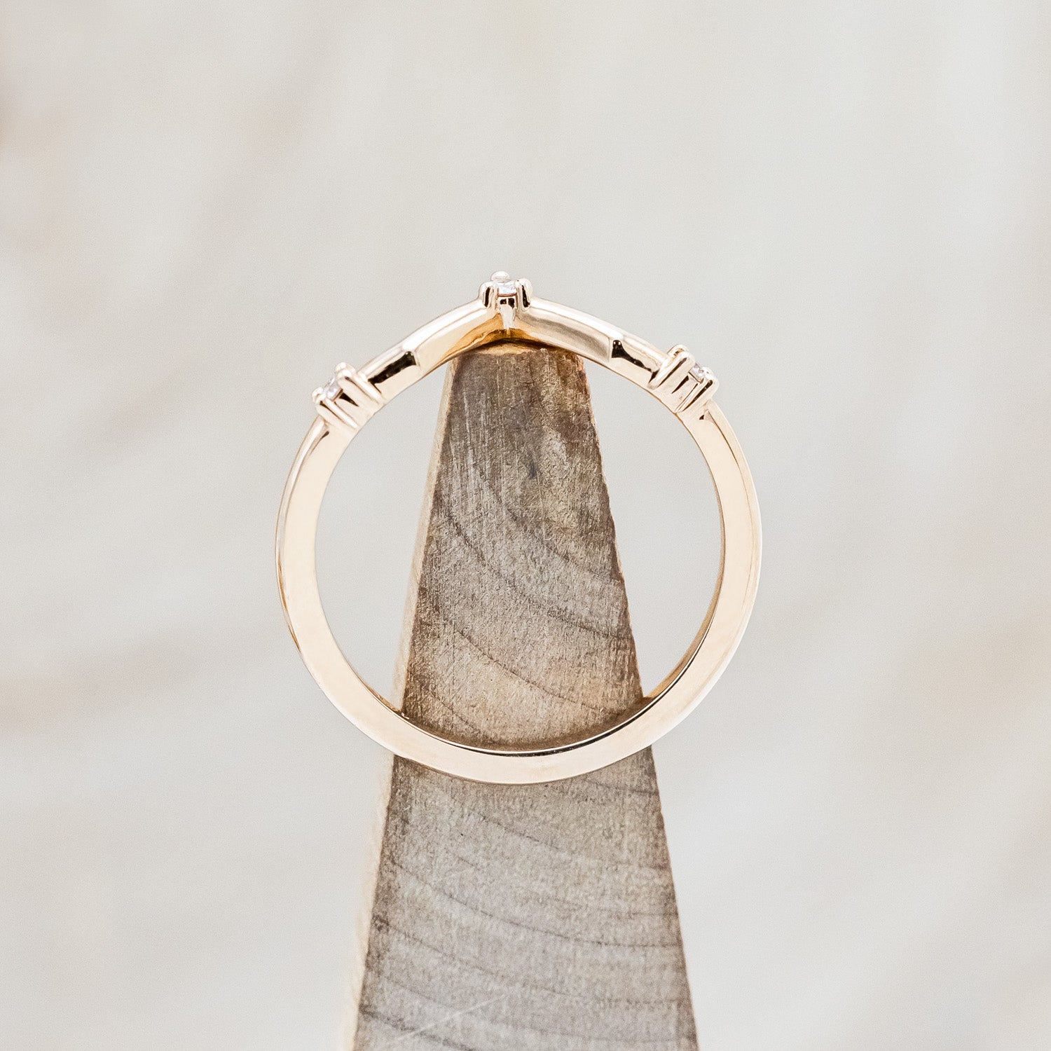 "STARLA" - CONTOUR TRACER WITH DIAMOND ACCENTS