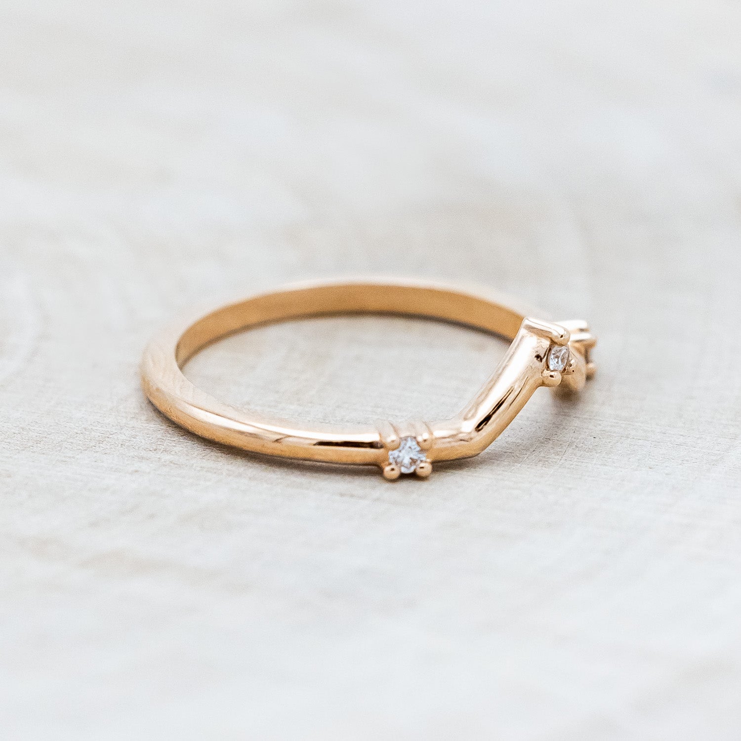 "STARLA" - CONTOUR TRACER WITH DIAMOND ACCENTS