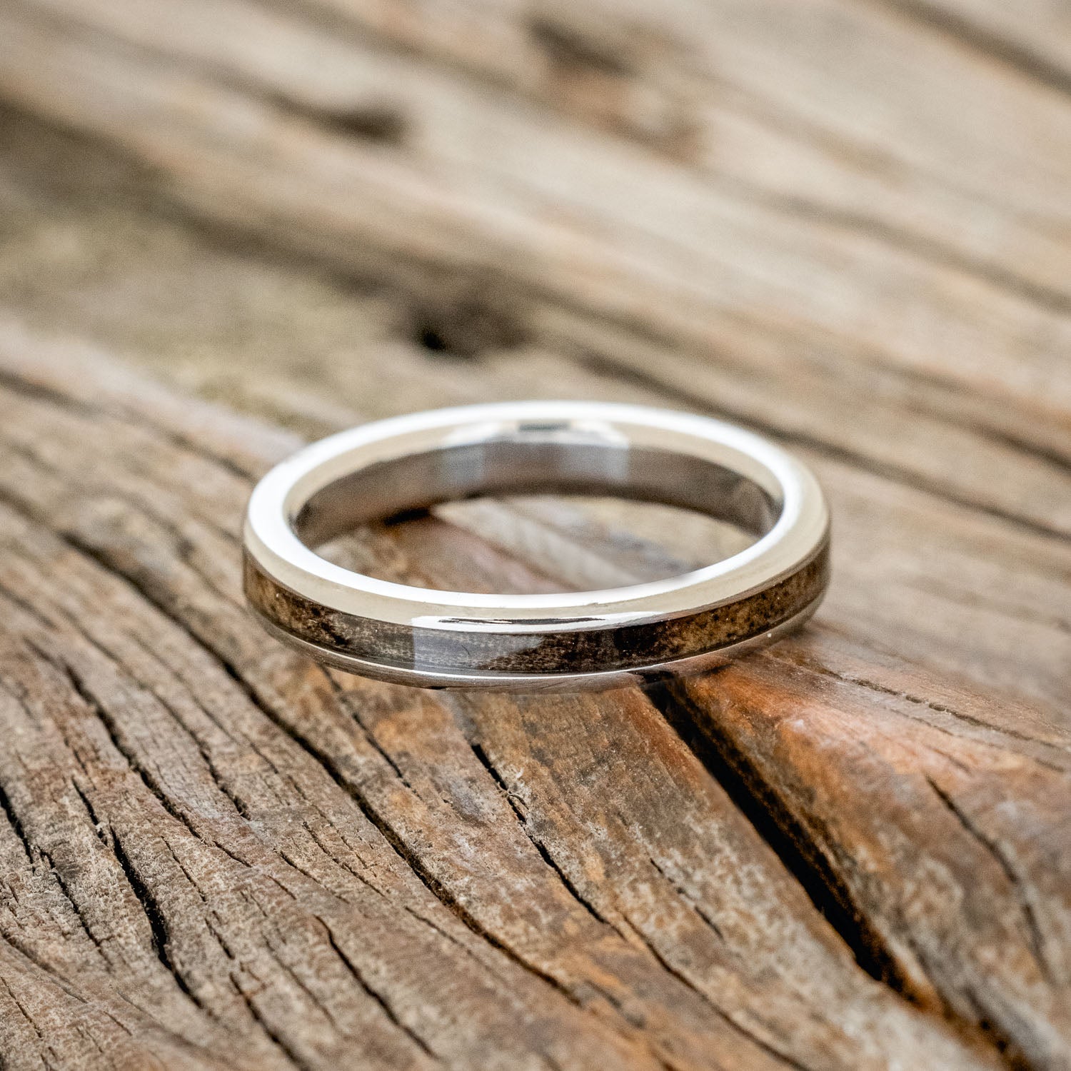 "Haven" Matching Spalted Maple Wedding Bands | Staghead Designs