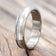 "Tanner" Diamond Dust & 14K Gold Inlay Wedding Band | Staghead Designs