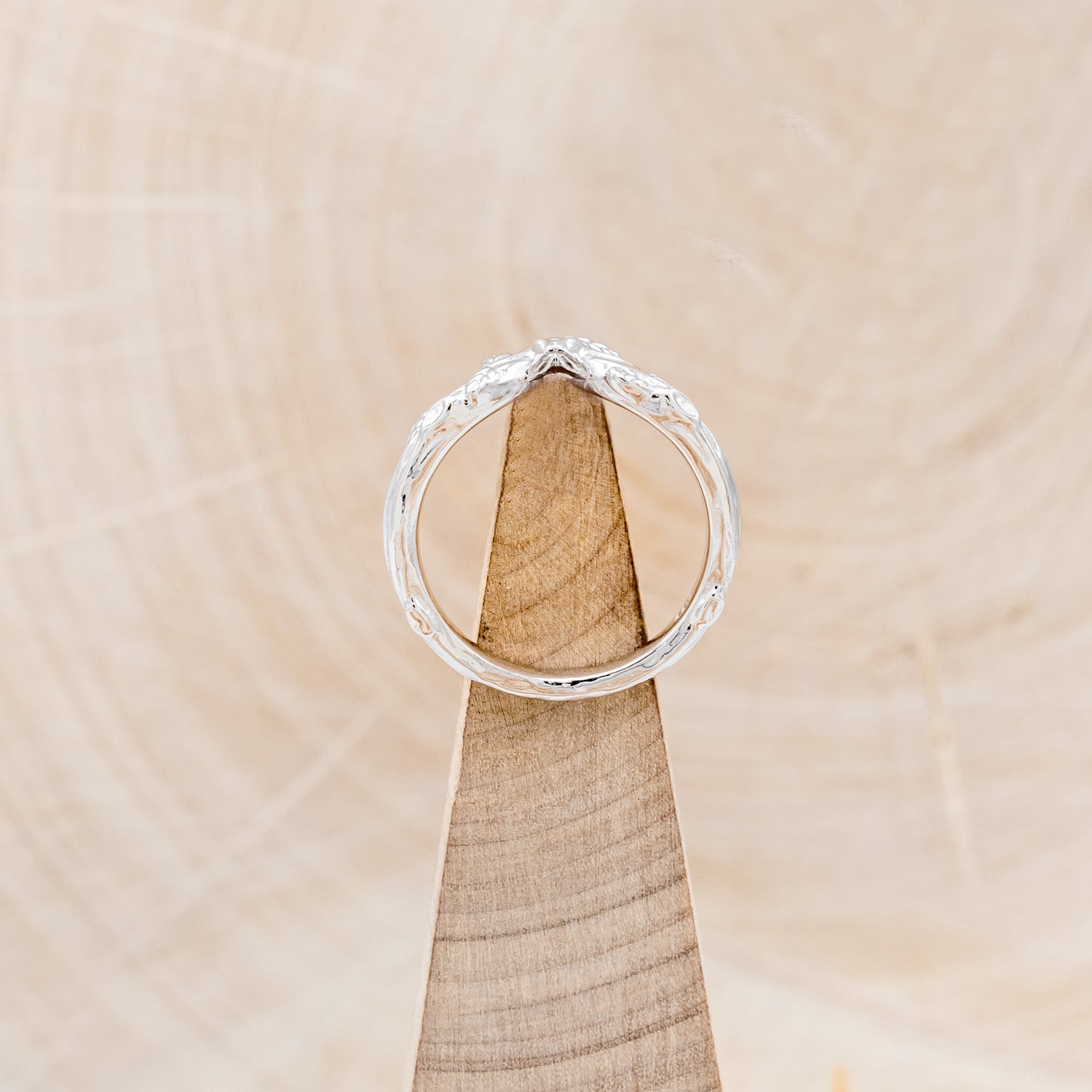 "MIRABEL" - BEZEL SET LAB-GROWN ALEXANDRITE ENGAGEMENT RING