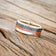 "TANNER" - Red Ruby Opal & Black Onyx Wedding Ring | Staghead Designs