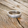 "Cosmo" - Charoite & Moonstone Wedding Ring