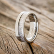"Tanner" Guitar String & Antler Wedding Band | Staghead Designs